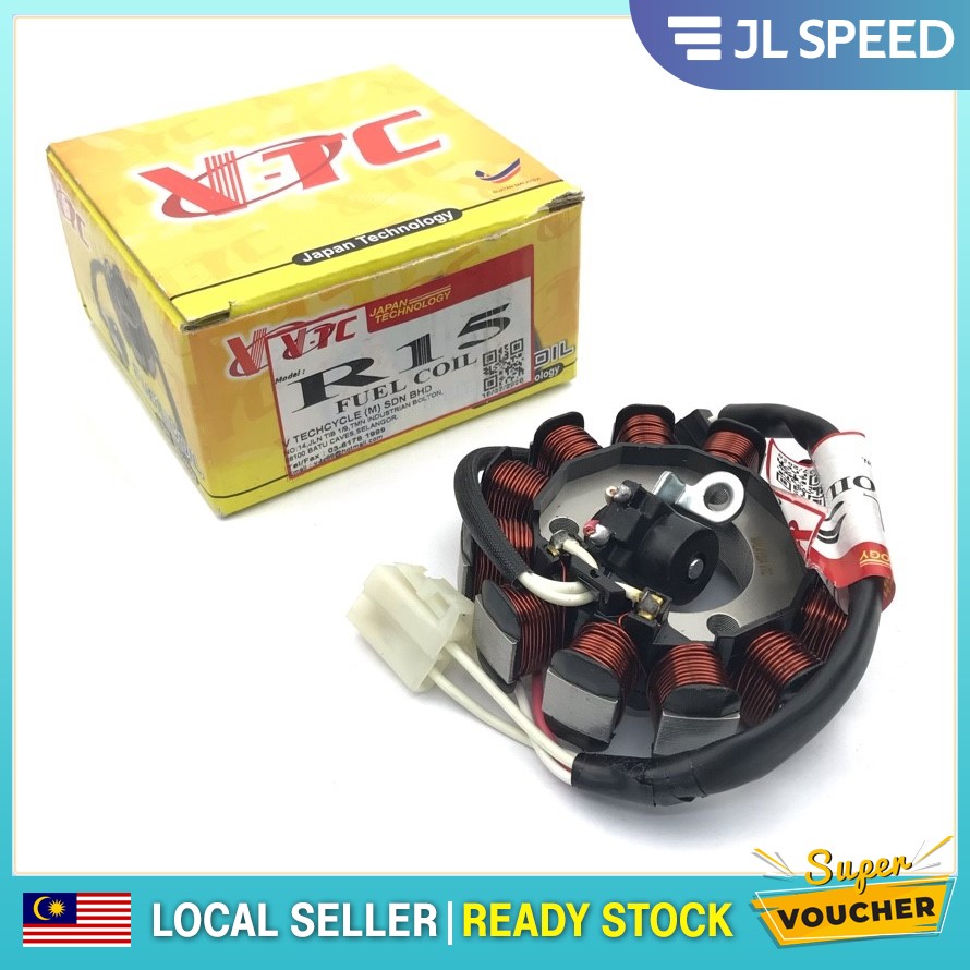 YAMAHA R15 FUEL COIL MAGNET COIL 100% ORIGINAL VTC | Shopee Malaysia