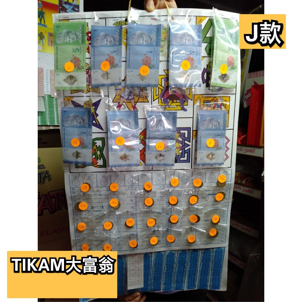 Type monopoly Tikam makanan mainan snack toy 家庭聚会活动抽抽乐零食玩具 family games ...