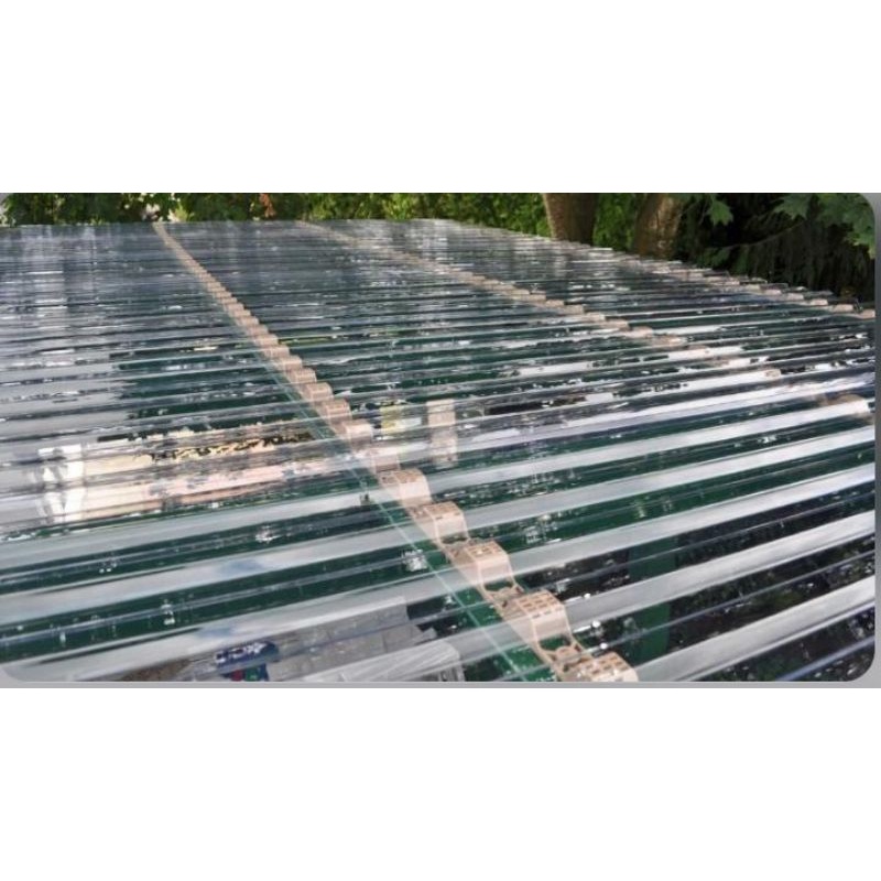MEGA TRANSPARENT METAL DECK atap telang | Shopee Malaysia