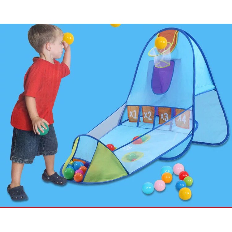 Indoor/Outdoor Throw Ball Tent Blue CH 1014-B | Shopee Malaysia
