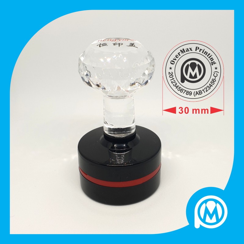 Custom Stamp Round / Cop Bulat / Company Stamp | Shopee Malaysia