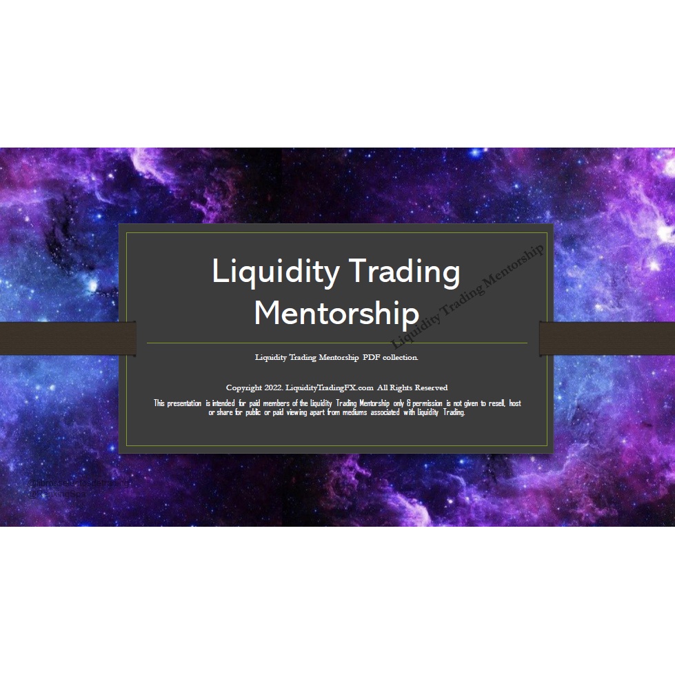 Liquidity Trading Mentorship | Shopee Malaysia