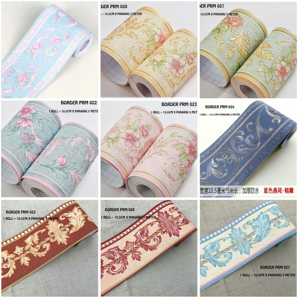 BORDER LIST PREMIUM UK WALLPAPERS. 10CMX5M WALLPAPER FLOOR LIST BORDER ...