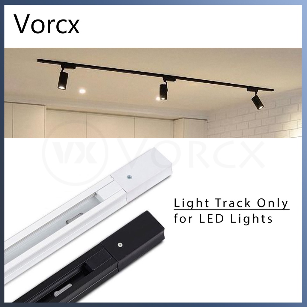 Copper Track Rail with Hard Metal Alloy Track Light 1Meter | Shopee ...