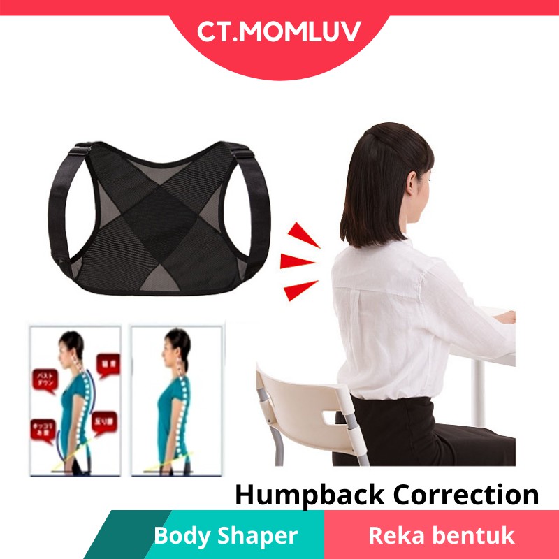 Posture Corrector Japanese Humpback Correction With Female Into ...