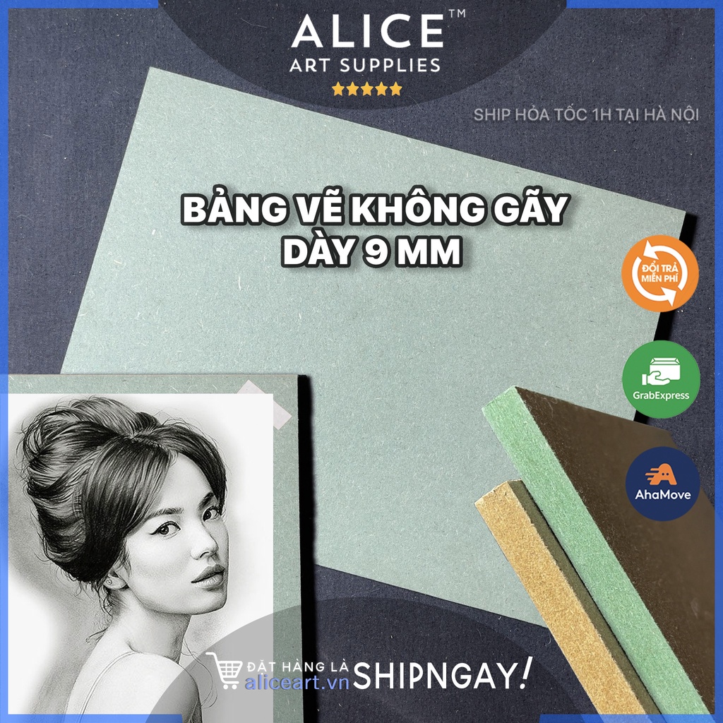 Drawing Paper Board A2 A3 A4 9mm Thick, 5mm Thick - Fine MDF Wood ...