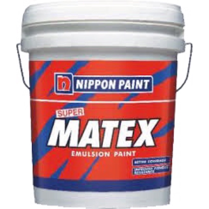 18Liter Nippon Super Matex Cat Dalaman Rumah Dinding Batu Emulsion ...