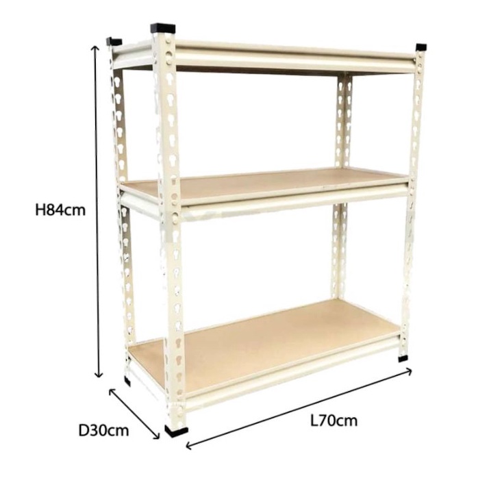 Rak Besi 3 Tingkat/3 Level Boltless Rack | Shopee Malaysia
