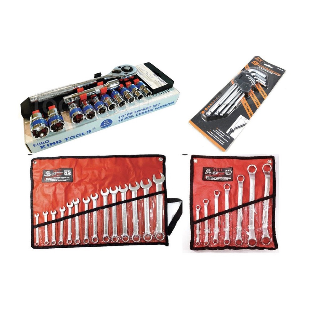 Fire Pro Block Set Kingtools Ring Wrench Yeti Heavy Duty 4 Types Side ...