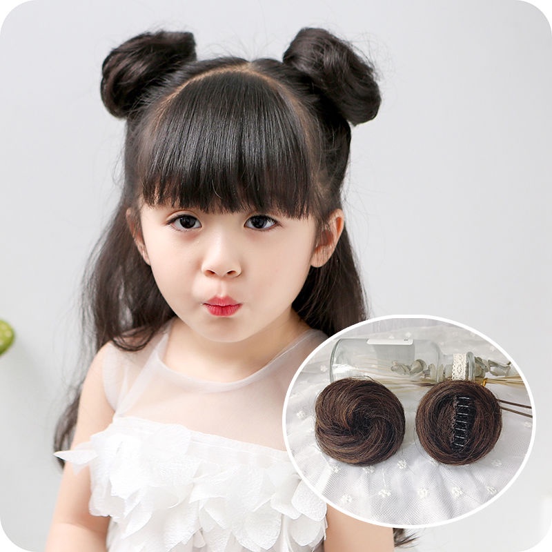 Mini Hair Bag Clip Half Ball Head Princess Double Wig Female Plate ...