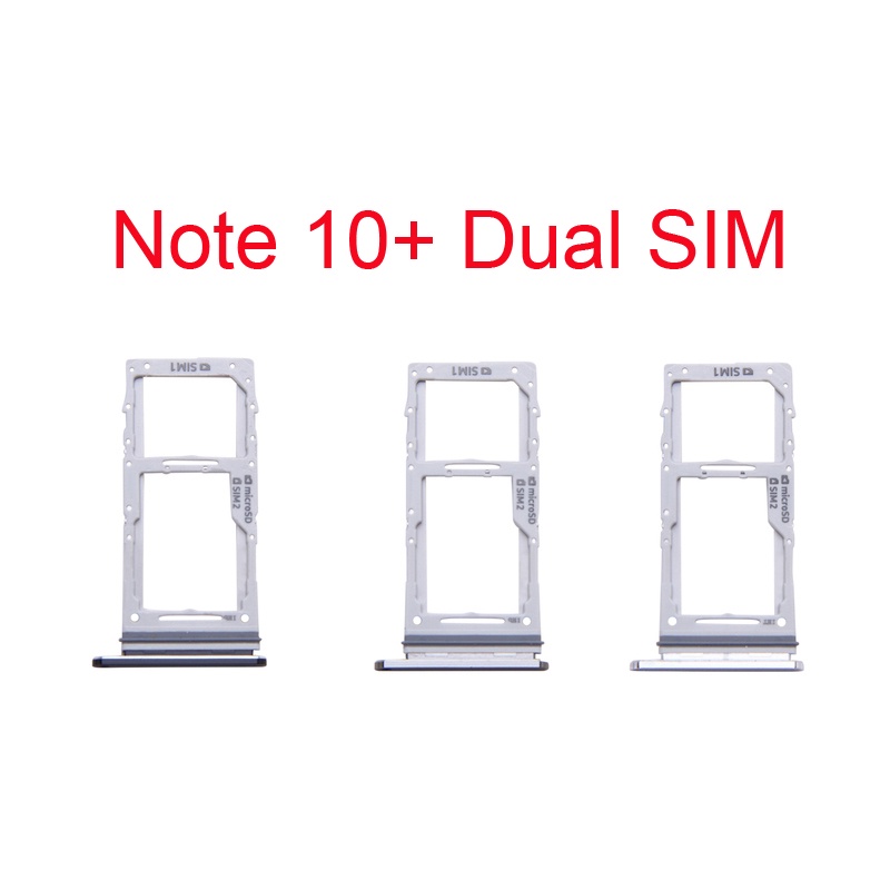 SIM Card Tray Holder For Samsung Galaxy Note 10 Note 10 Plus Note 10 5G ...