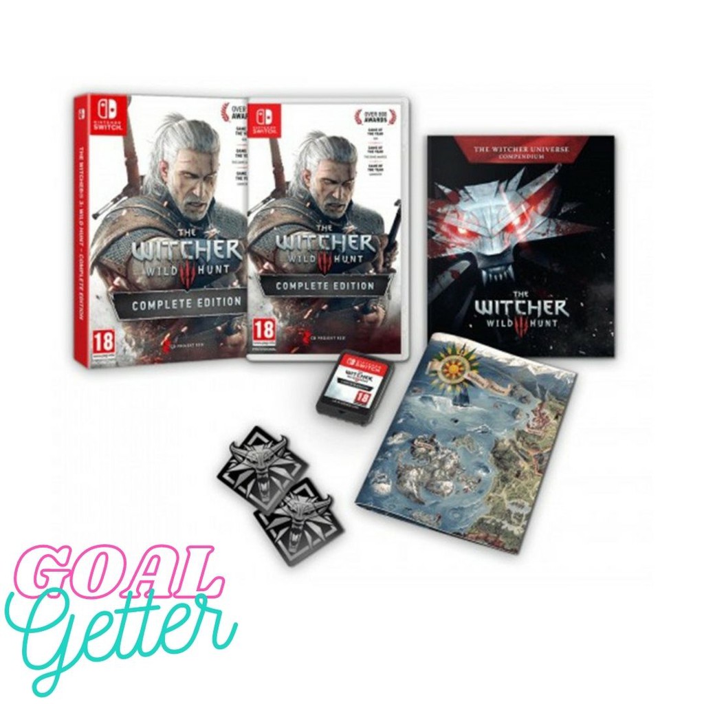 (Ready Stock) NSW Nintendo Switch The Witcher 3 Wild Hunt Eng (EU ...