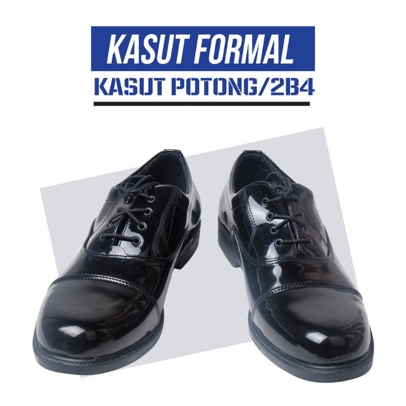 SWISS POLO Kasut Potong PDRM Kasut Kawad 2624 | Shopee Malaysia