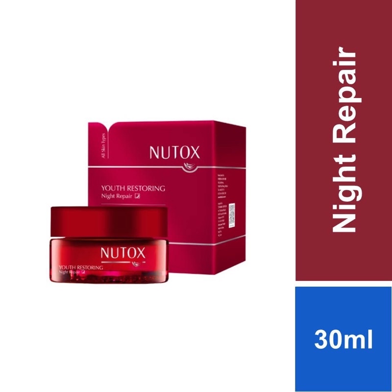 Nutox Youth Restoring Night Repair (30ml) | Shopee Malaysia