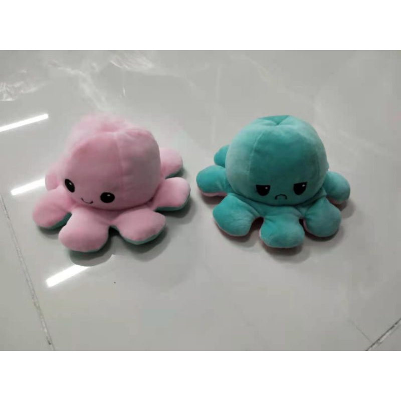 Reversible Octopus doll 20cm 30cm octopus soft toy flip Octopus soft ...