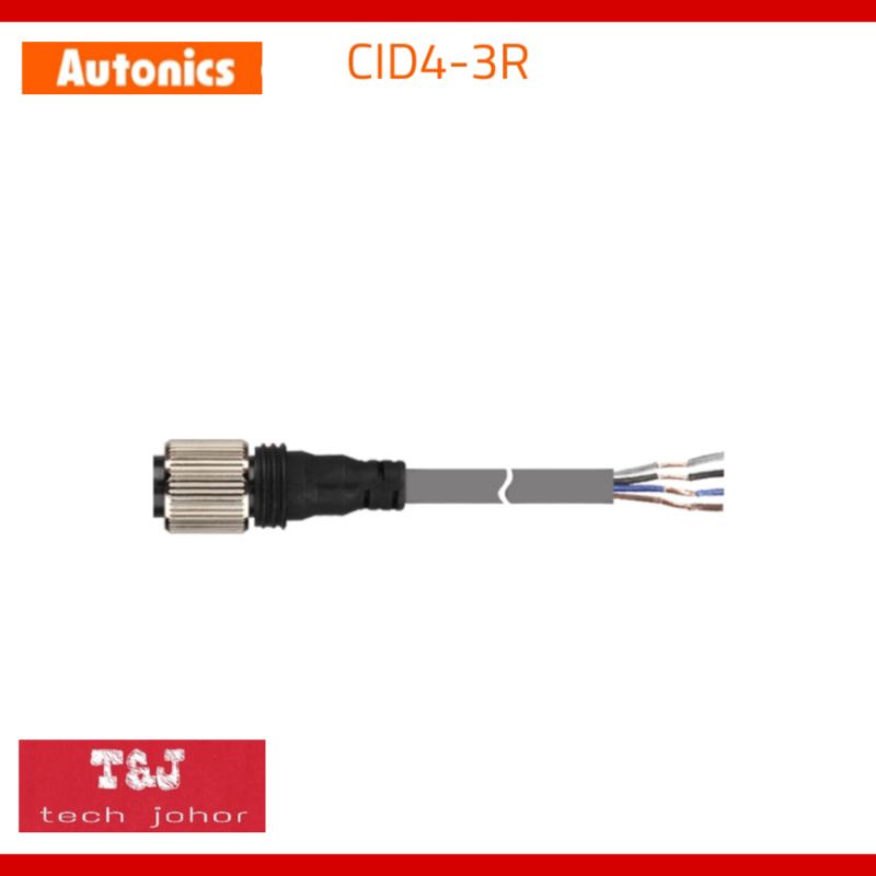 Autonics Photoelectric/Proximity Sensor Connector Cable CID4-3R 4-5R 4 ...