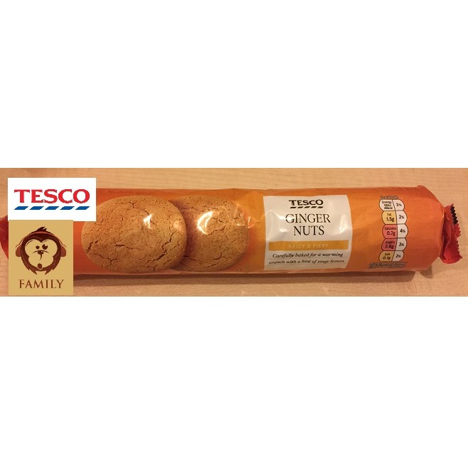 Tesco Ginger Nut Biscuits 300g | Shopee Malaysia
