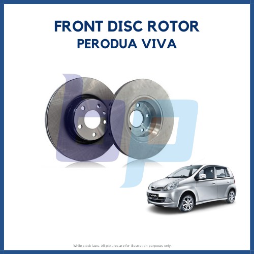 FRONT DISC ROTOR PERODUA VIVA 🔥 PROMOTION | Shopee Malaysia