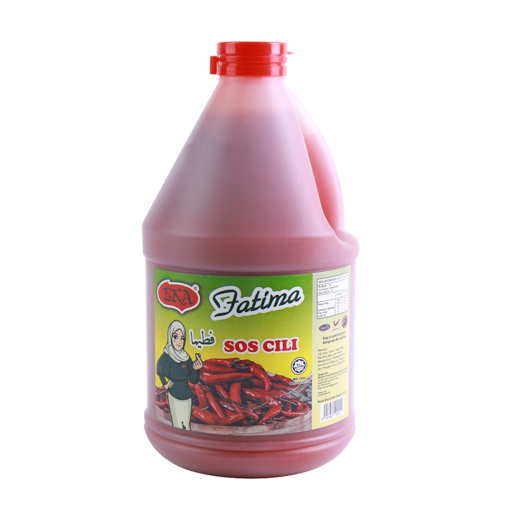 EKA Fatima Sos Cili / Chilli Sauce (1kg) Pek Keluarga, Harga Murah ...