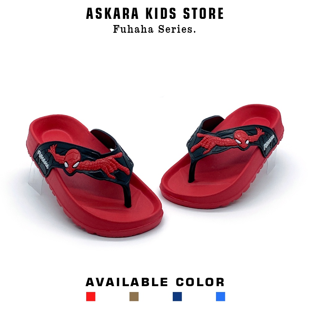 AKS - Boys' Sandals Spider Character Flip Flops AKS Tj 226 (2 - 9 Years ...