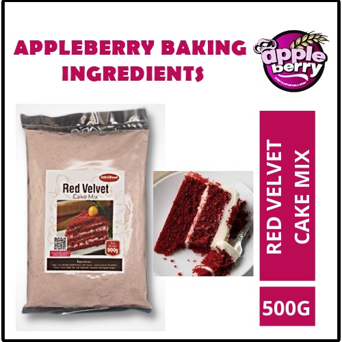 [Ready Stock] RED VELVET CAKE MIX 500g Tepung Kek Red Velvet (BAKE ...