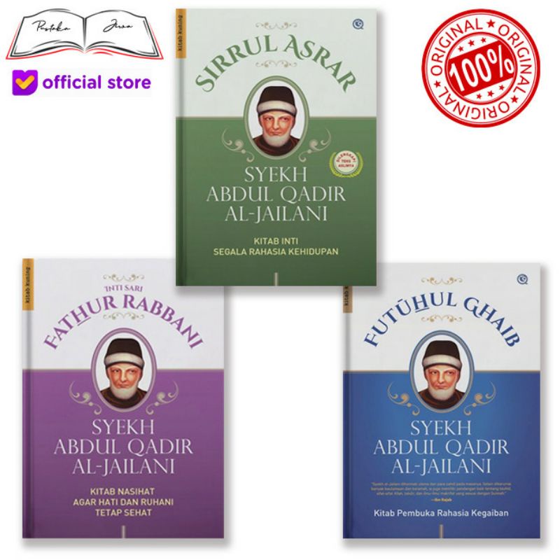 Ori Trilogy Book Package Abdul Qadir Jailani AQJ Sirrul Asrar Sirul ...