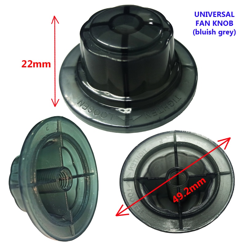 Universal Fan Knob Fan Cap Fan Guard Lock Bilah Daun Kipas | Shopee ...