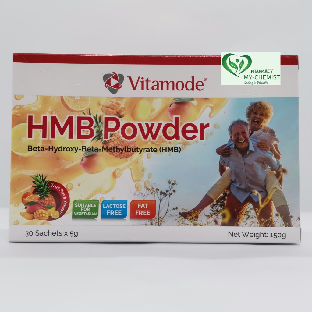 Vitamode HMB Powder 5gm 30 sachets EXP 10/26 | Shopee Malaysia