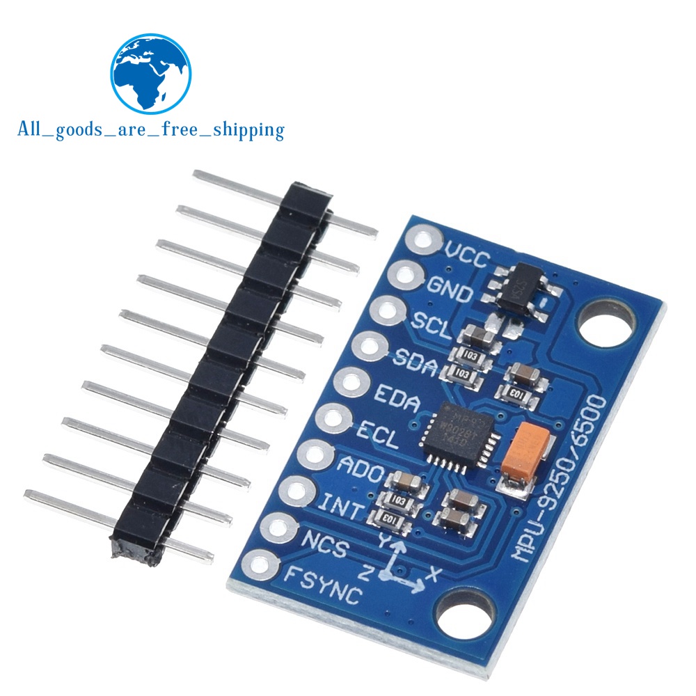 1Set SPI IIC/I2C GY-9250 MPU 9250 MPU-9250 9-Axis Attitude +Gyro ...