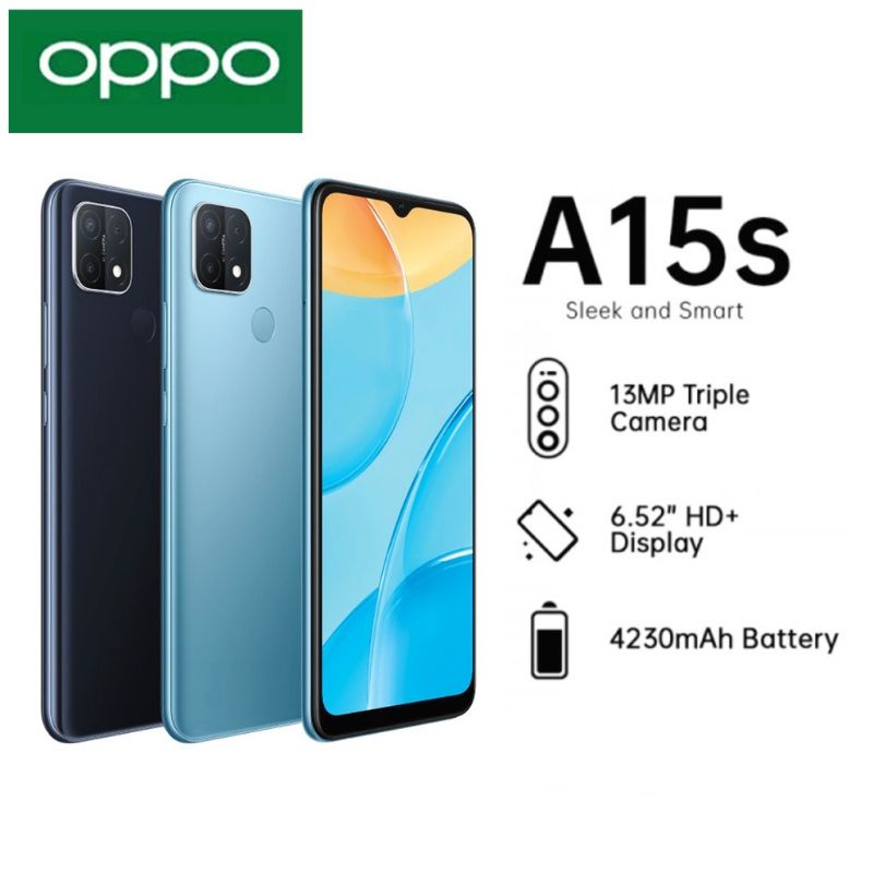 Oppo A15s refurbished set(including box) | Shopee Malaysia