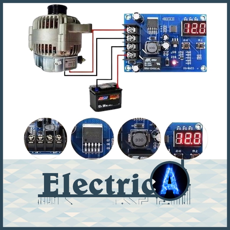 XH-M603 Charging Control Lithium Battery Charger Control Switch ...