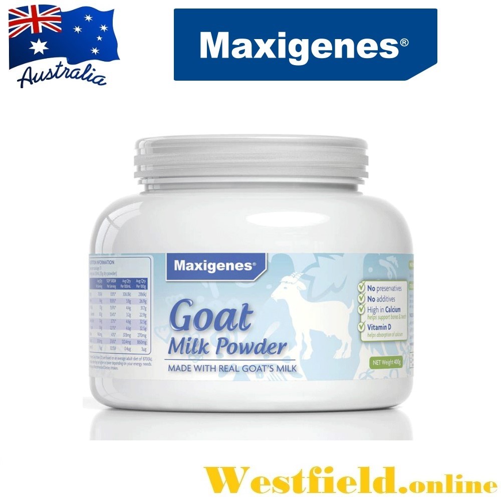 [Australia Import EXP 02/2027] Maxigenes Goat Milk Powder ( 400g ...