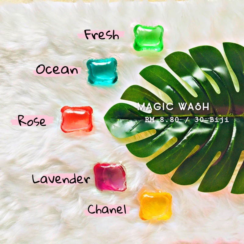 MAGIC WASH CUSTOMADE FORMULA 100 PCS | Shopee Malaysia