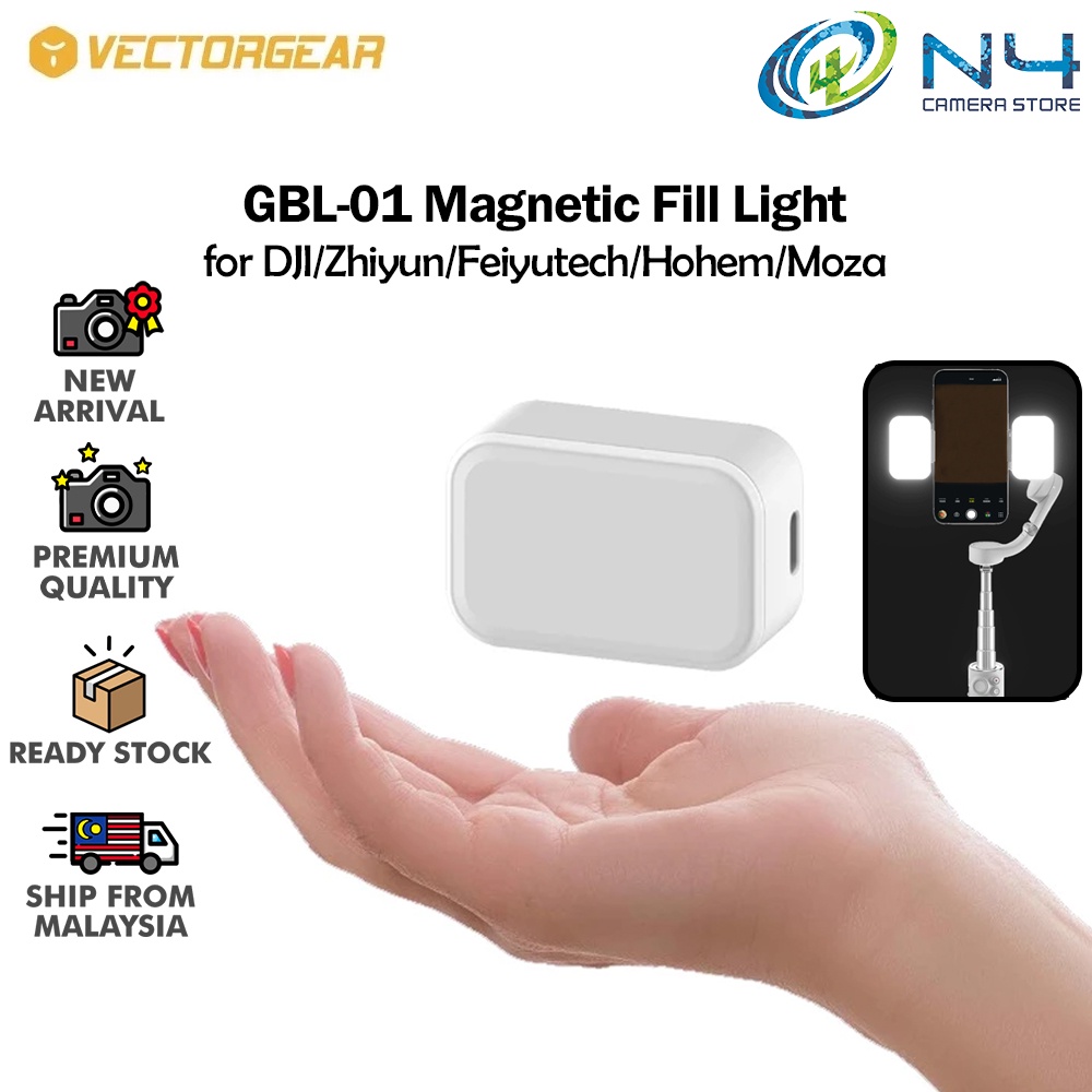 Vectorgear GBL01 Mini Magnetic Fill Light for DJI OM5 / SMOOTH4/5 ...