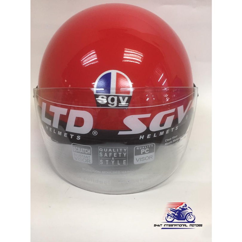 Helmet LTD SGV Half Face(ready stock) | Shopee Malaysia