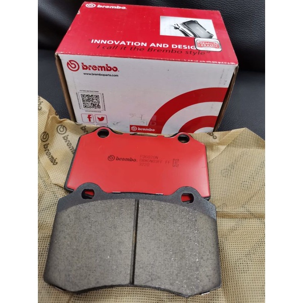 Original Brembo Neo ceramic brake pads F40 | Shopee Malaysia