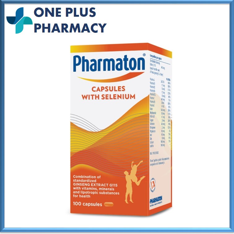 Pharmaton Capsules with Selenium 30's / 100's [EXP 04/2026] | Shopee Malaysia
