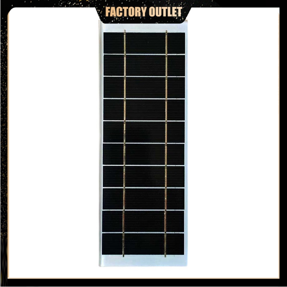 6V 3W Solar Panel Monocrystalline Silicon Solar Light Power Generation ...