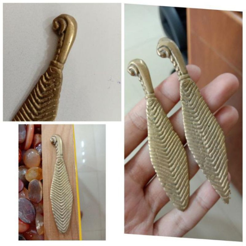 Besi Kuning Berbentuk Daun.. | Shopee Malaysia