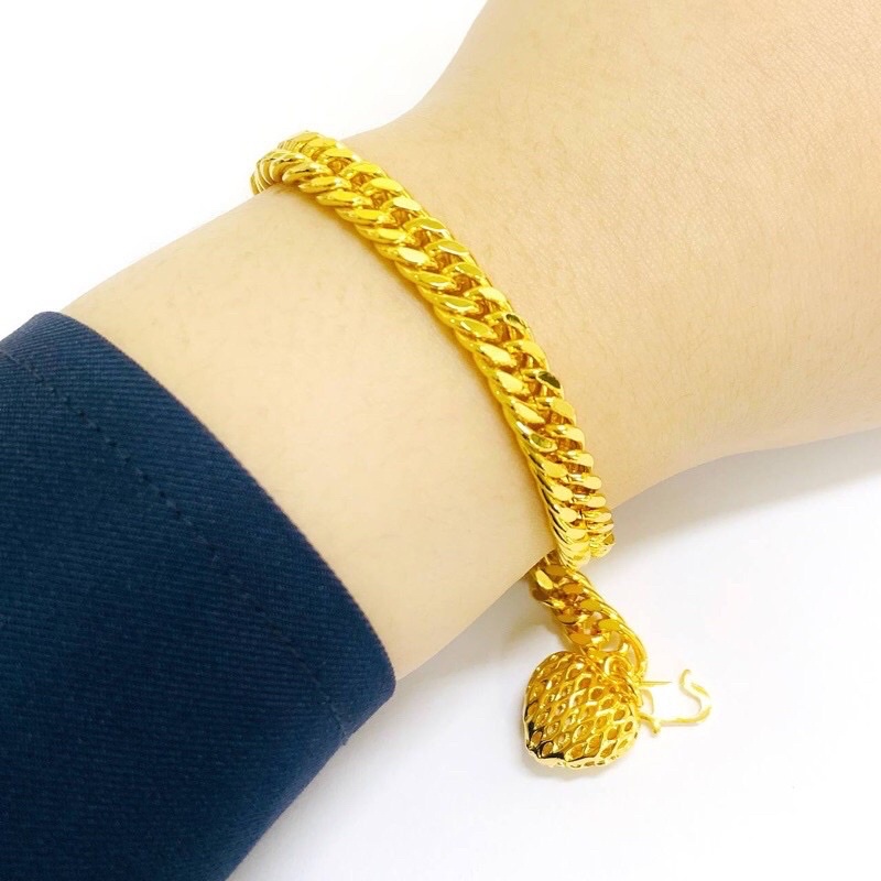 🔥GELANG TANGAN LIPAN (cangkuk S)💯COP916 bracelet rantai tangan emas ...