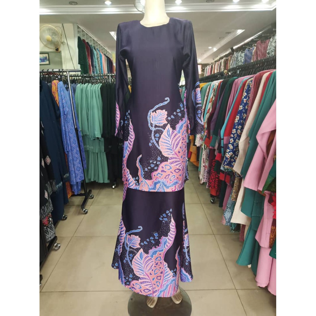 🔥ready Stock 🔥 Baju Kurung Moden Corak Batik Plus Saiz Ss Xxxl Shopee Malaysia