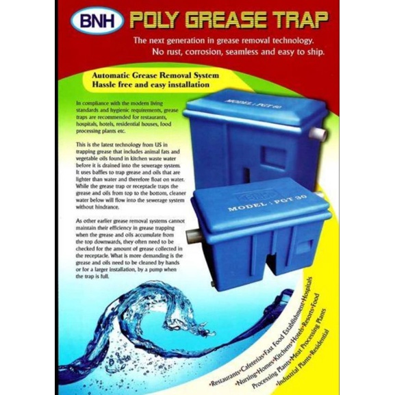 poly grease trap 30Liter poly body | Shopee Malaysia