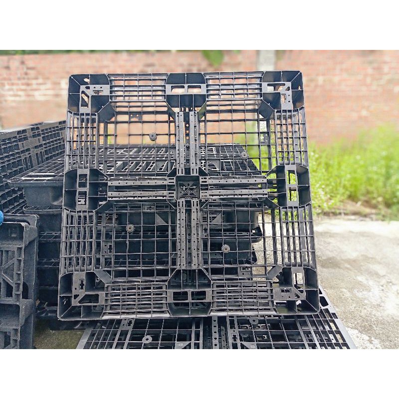 (USED LIKE NEW) MULTIPURPOSE PLASTIC PALLET 43x43 | Shopee Malaysia
