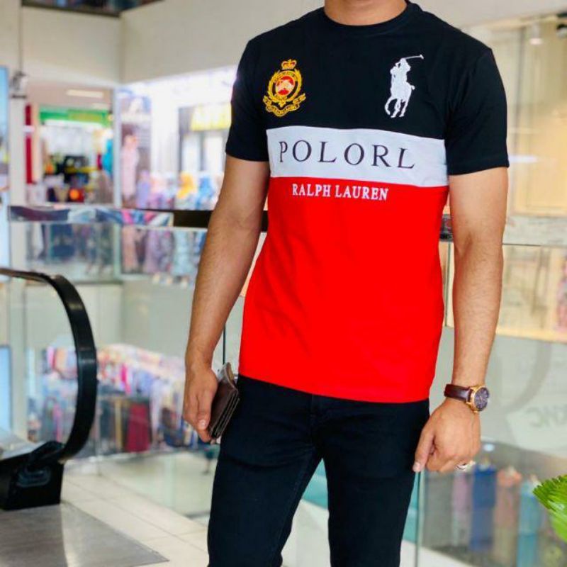 POLORL round nack T-shart original export quality 🔥 unisex 🔥 viral T ...