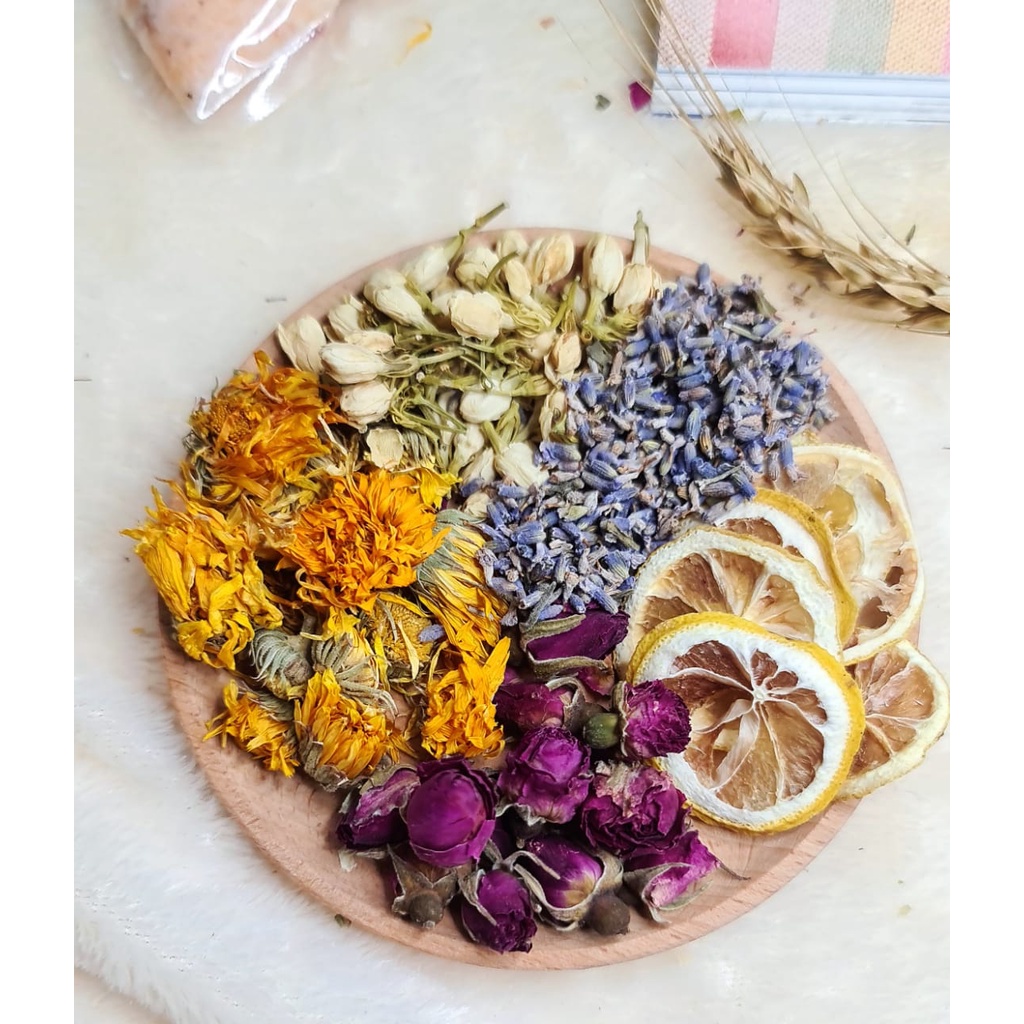 Mandi Bunga / Floral Bath / Relaxing Floral Herbal bath Blends / Foot ...