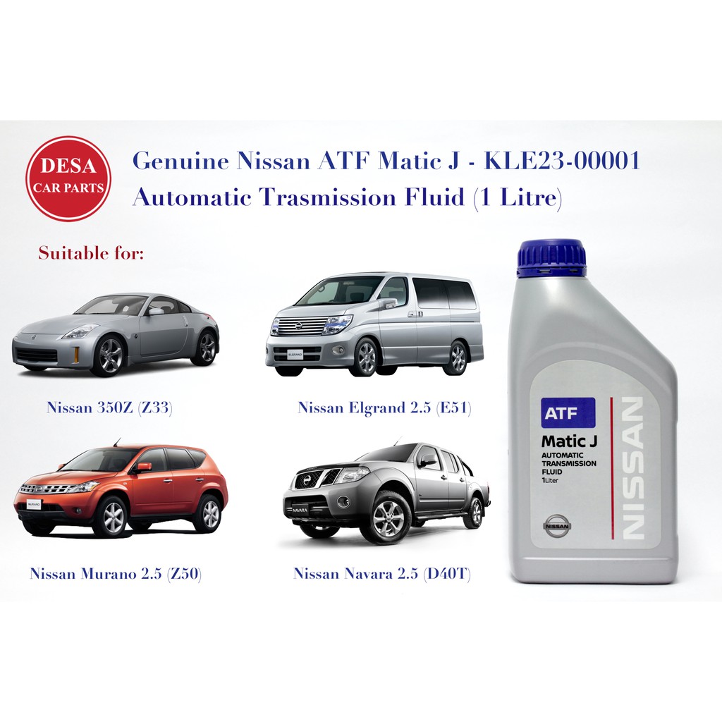 Genuine Nissan ATF Matic-J (1Litre) for Nissan Navara, Murano & 350Z ...