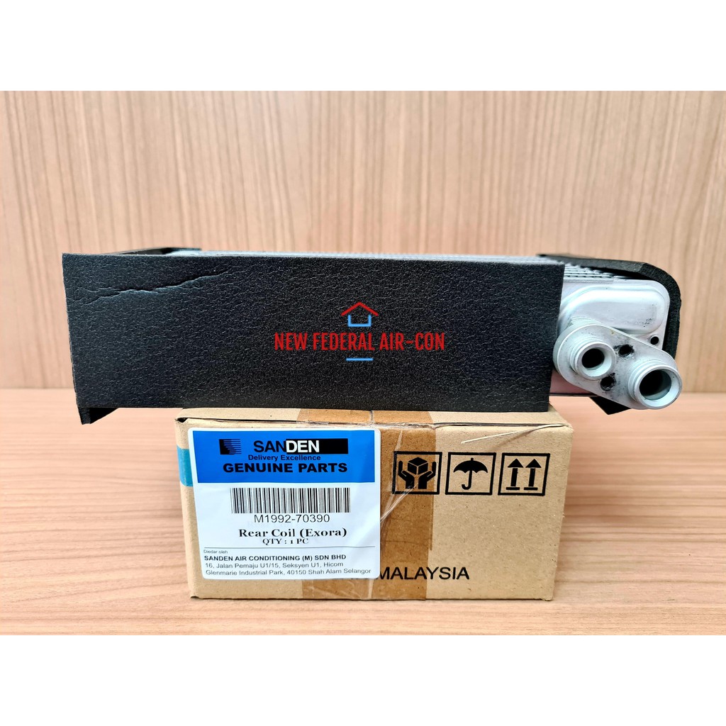 (100% ORIGINAL BRAND) SANDEN SYSTEM PROTON EXORA REAR COOLING COIL ...