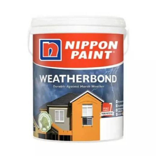 Nippon Paint Weatherbond White 1 Litre 1001 | Shopee Malaysia