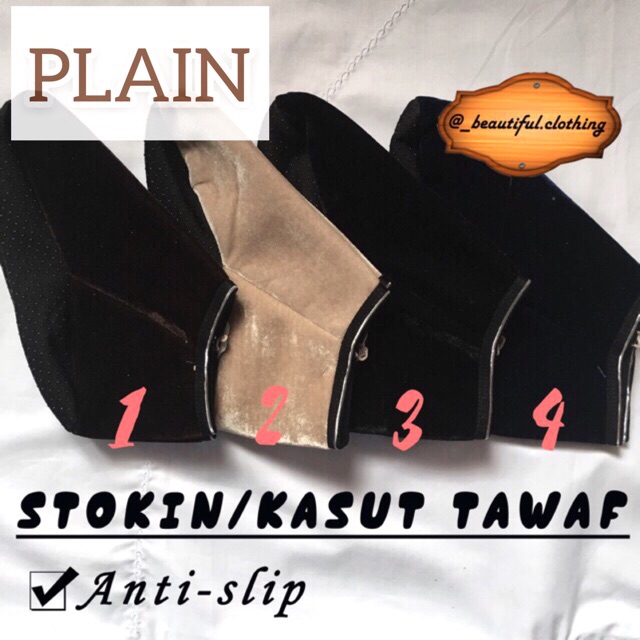 Stokin/Kasut(plain) Tawaf Haji @ Berpantang | Shopee Malaysia