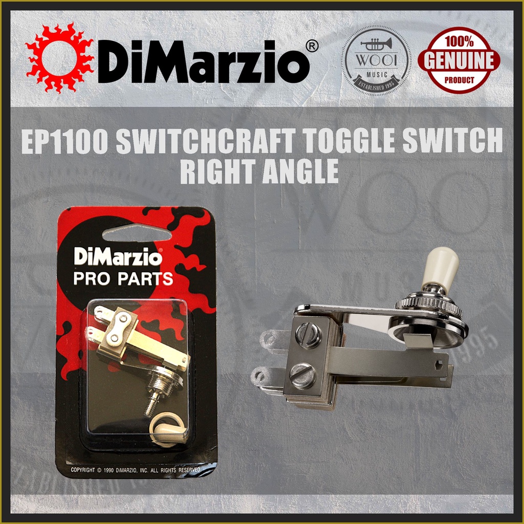DiMarzio EP1100 Switchcraft Toggle Switch - Right Angle | Shopee Malaysia